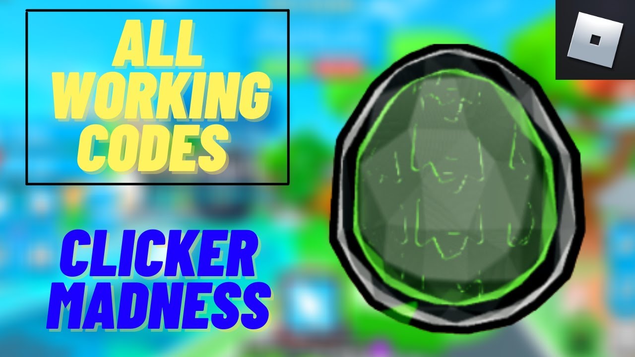 (2021) ALL WORKING CODES IN CLICKER MADNESS! | ROBLOX - YouTube