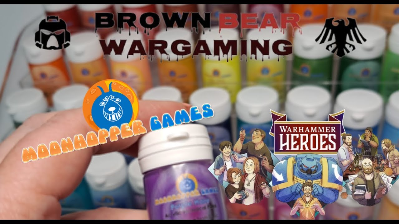 Moonhopper Games Wargaming Supplies Goodie Box unboxing - YouTube