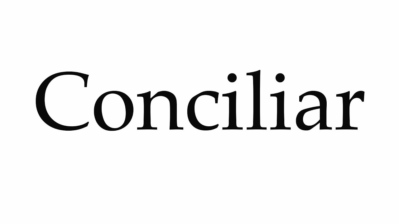 How to Pronounce Conciliar - YouTube