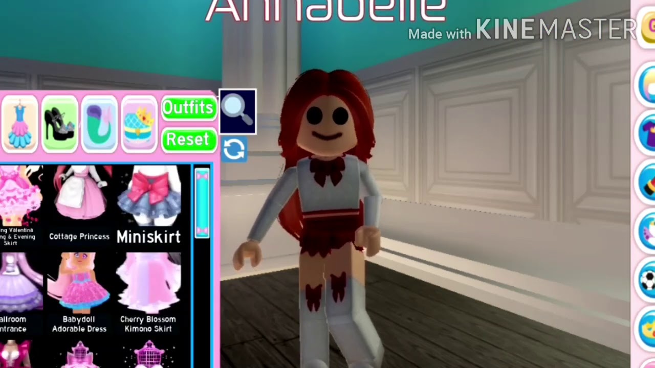 Making horror movie characters in royale high! (part 1, check desc ...
