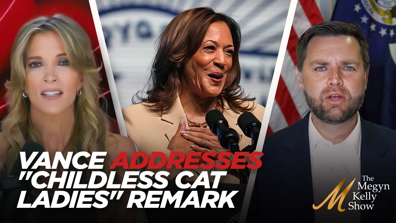 Sen. J.D. Vance Addresses "Childless Cat Ladies" Remark and Calls Out ...