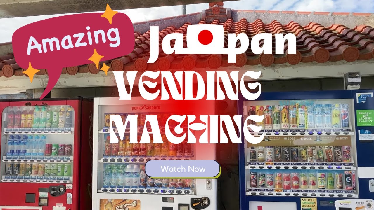Amaging Japan｜Vending Machines - YouTube
