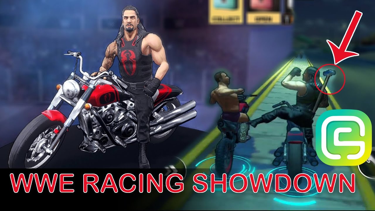 Roman reigns wwe racing showdown | Mobile Gameplay | - YouTube