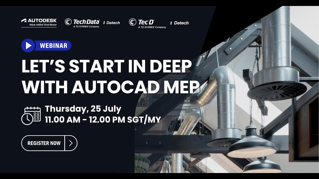 Let's start in deep with AutoCAD MEP - YouTube