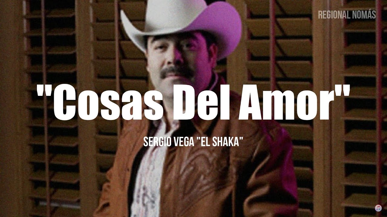 Sergio Vega - Cosas del Amor (LETRA) - YouTube