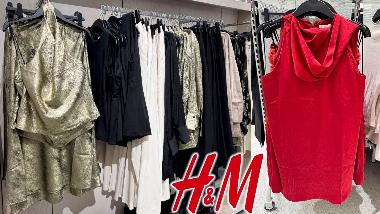 ️ H&M NEW WINTER 2025-2026 COLLECTION ELEGANT FESTIVE WOMEN’S FASHION ...