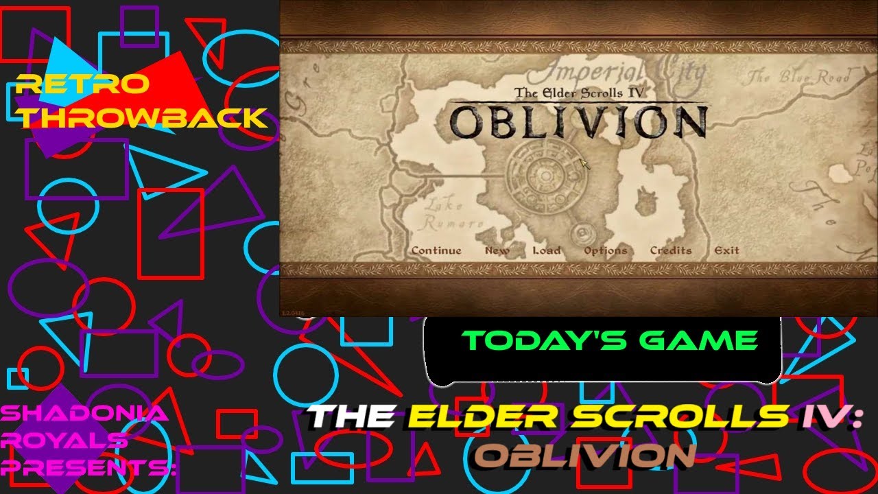 Retro Throwback: TES Oblivion (Original) - YouTube
