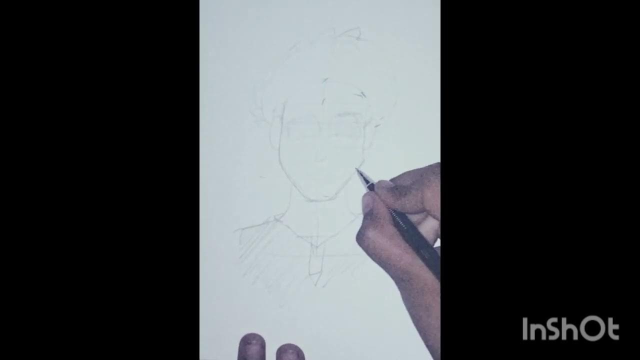 #How to draw basic structure of face in 7 mins only #drawing - YouTube