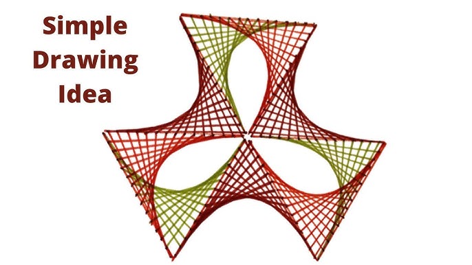 Parabolic Line Design Patterns
