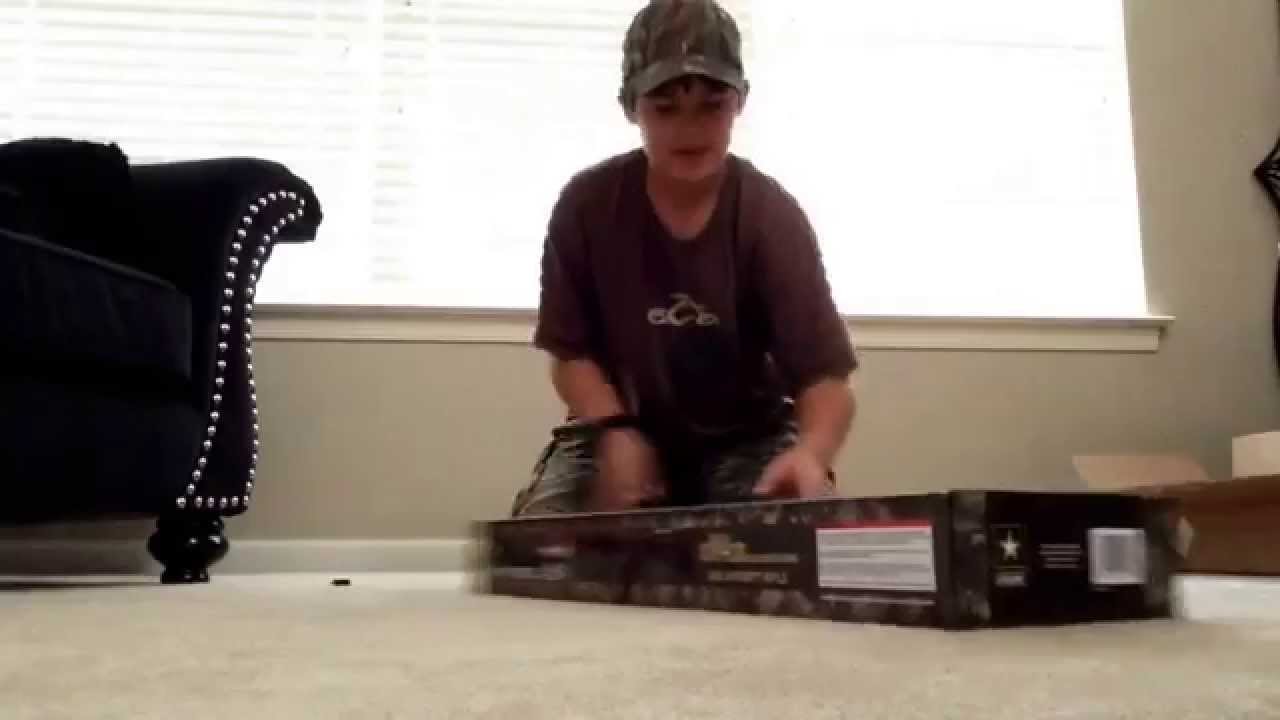 Evike unboxing: Game face M4 CQB RIS metal gear box airsoft AEG rifle ...