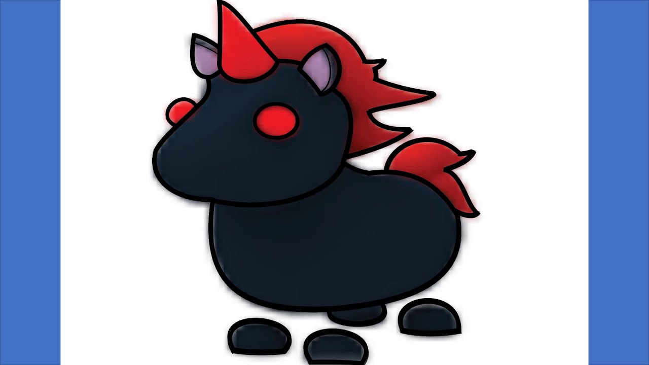 Drawings Of Evil Unicorns