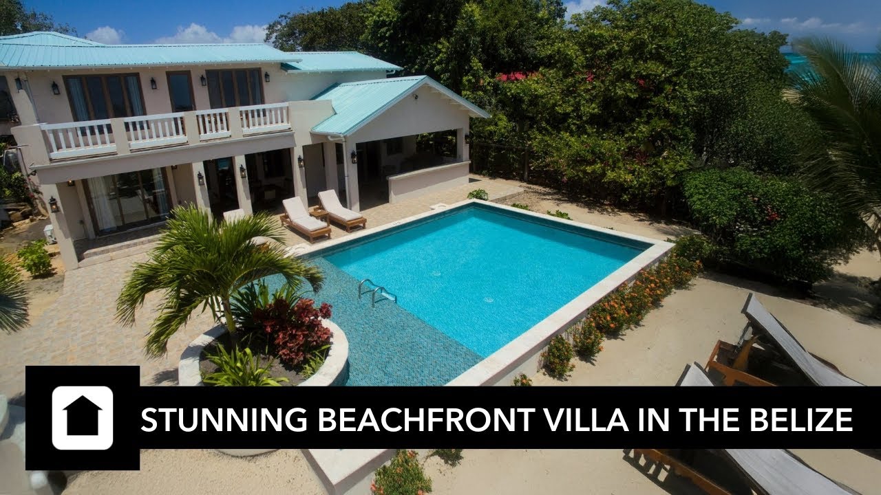 Take a Tour this Stunning Beachfront Villa in Belize | Surfside Gecko ...
