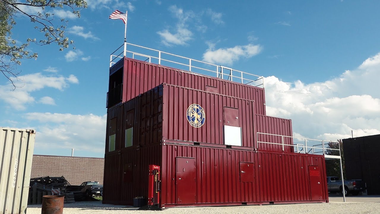 Fire Training Tower - YouTube