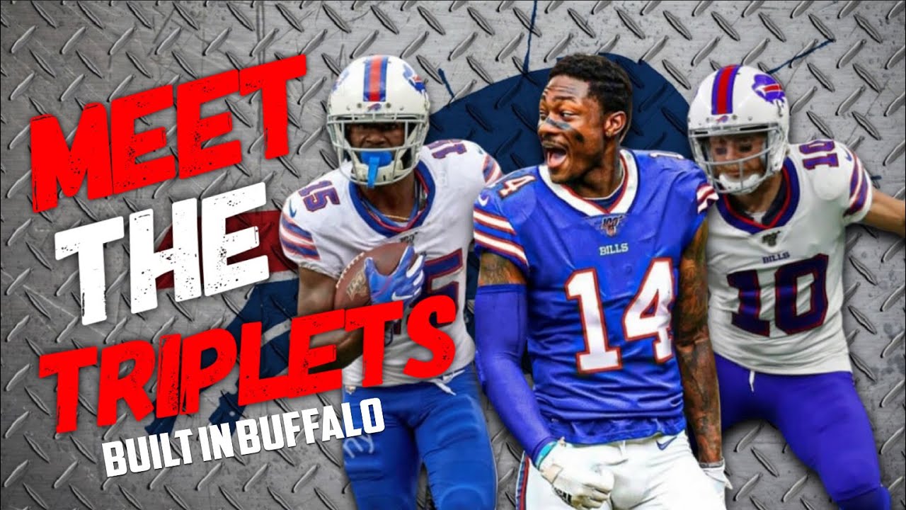 Stefon Diggs John Brown Cole Beasley│Meet the Triplets│Buffalo Bills ...