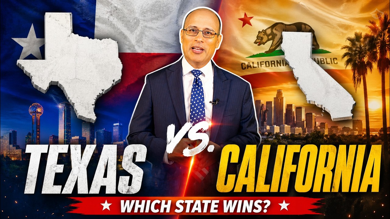 Texas vs. California: Where's the Better Place to Live? - YouTube