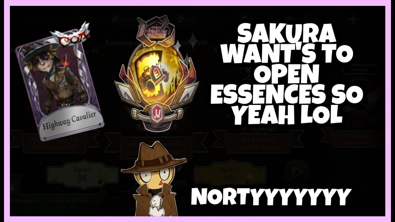 COA 4 Essence Opening!!!! | Identity V - YouTube