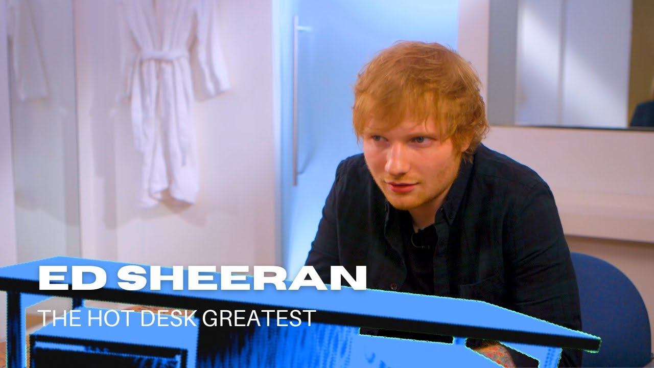 Ed Sheeran interviewed at The Hot Desk with Laura Whitmore - YouTube
