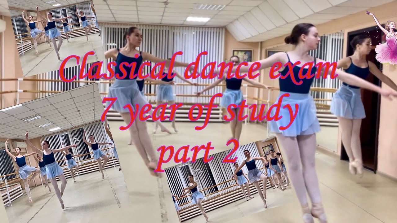 Classical dance exam 7 year of study, part 2. Arabesk Saratov. - YouTube