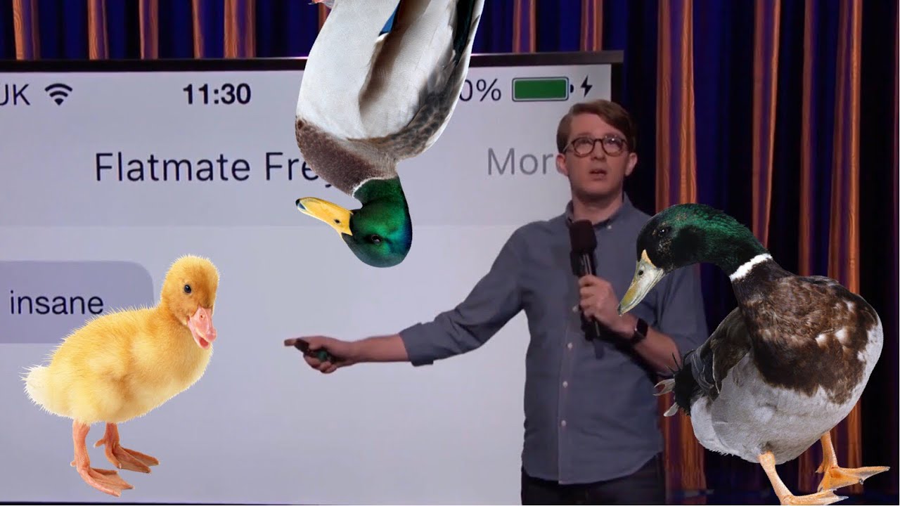 James Veitch Loves Ducks - YouTube
