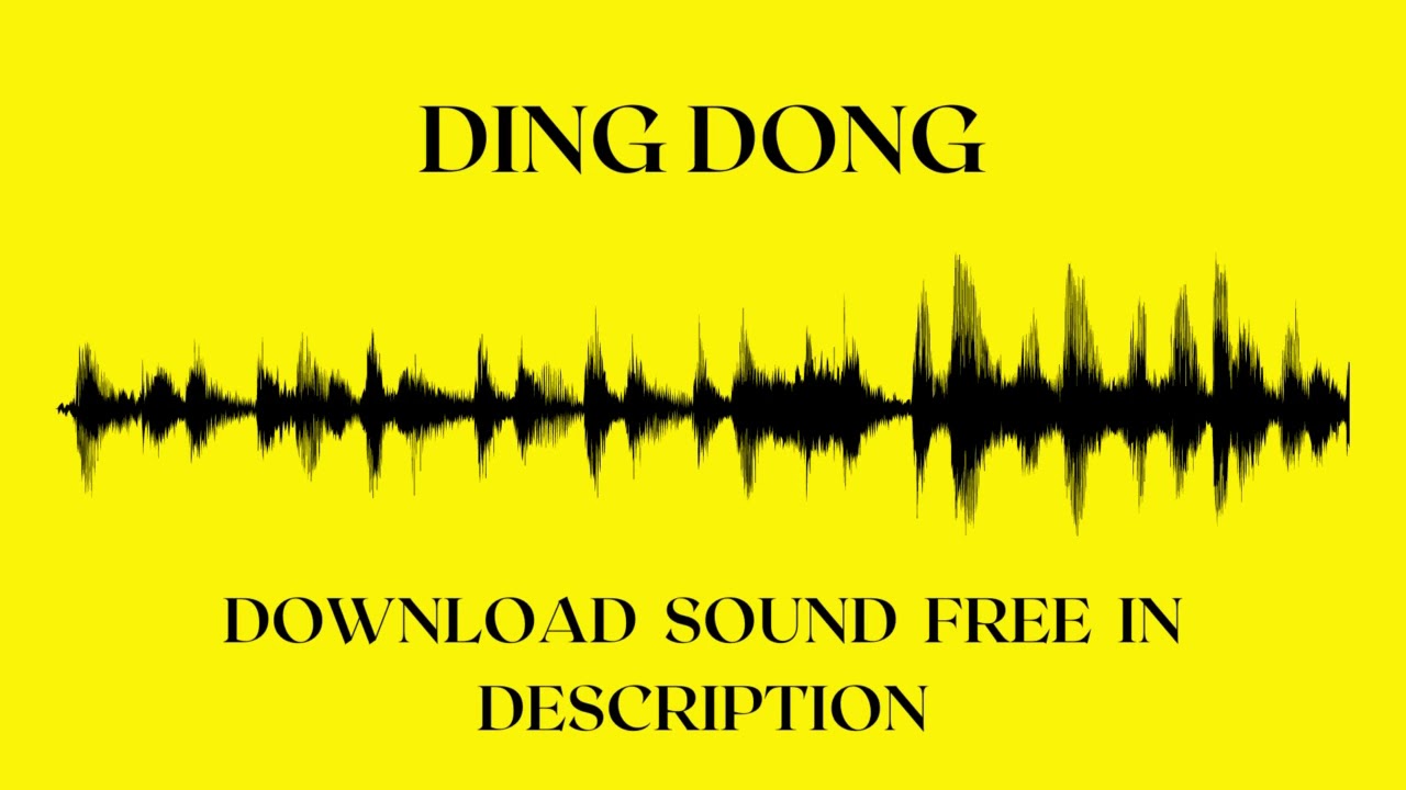 DING DONG SOUND - YouTube