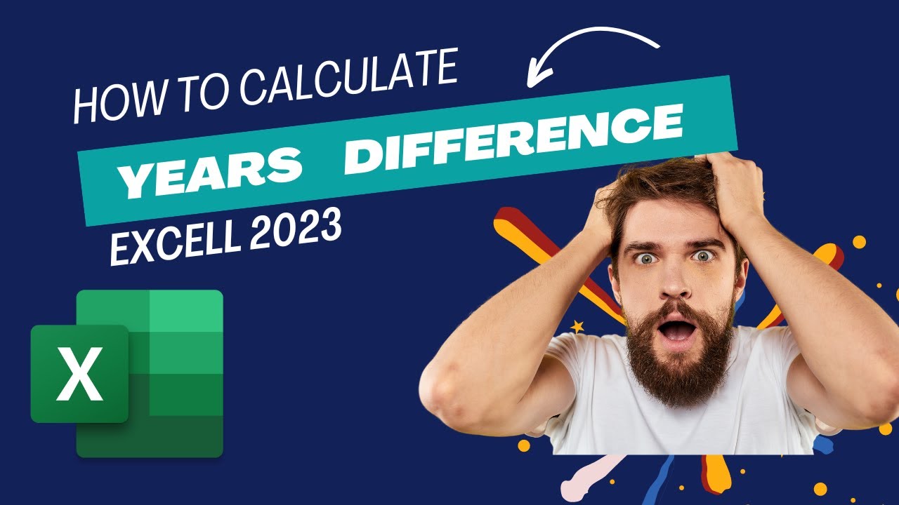 How To Calculate Year Difference 📊 Excel Tips 2023 Excel Exceltutorial Exceltips