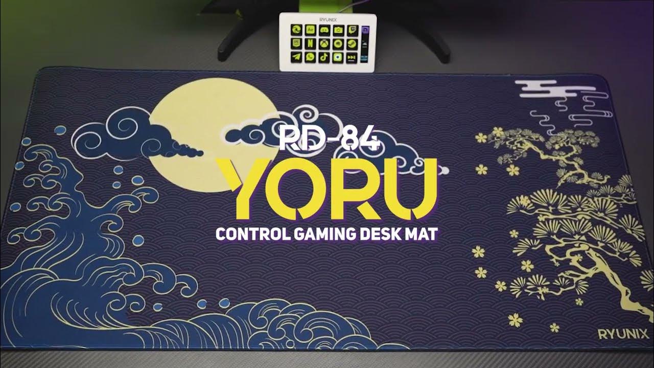 Deskmat Ryunix RD-84 Yoru Edition | Control Gaming Deskmat - YouTube
