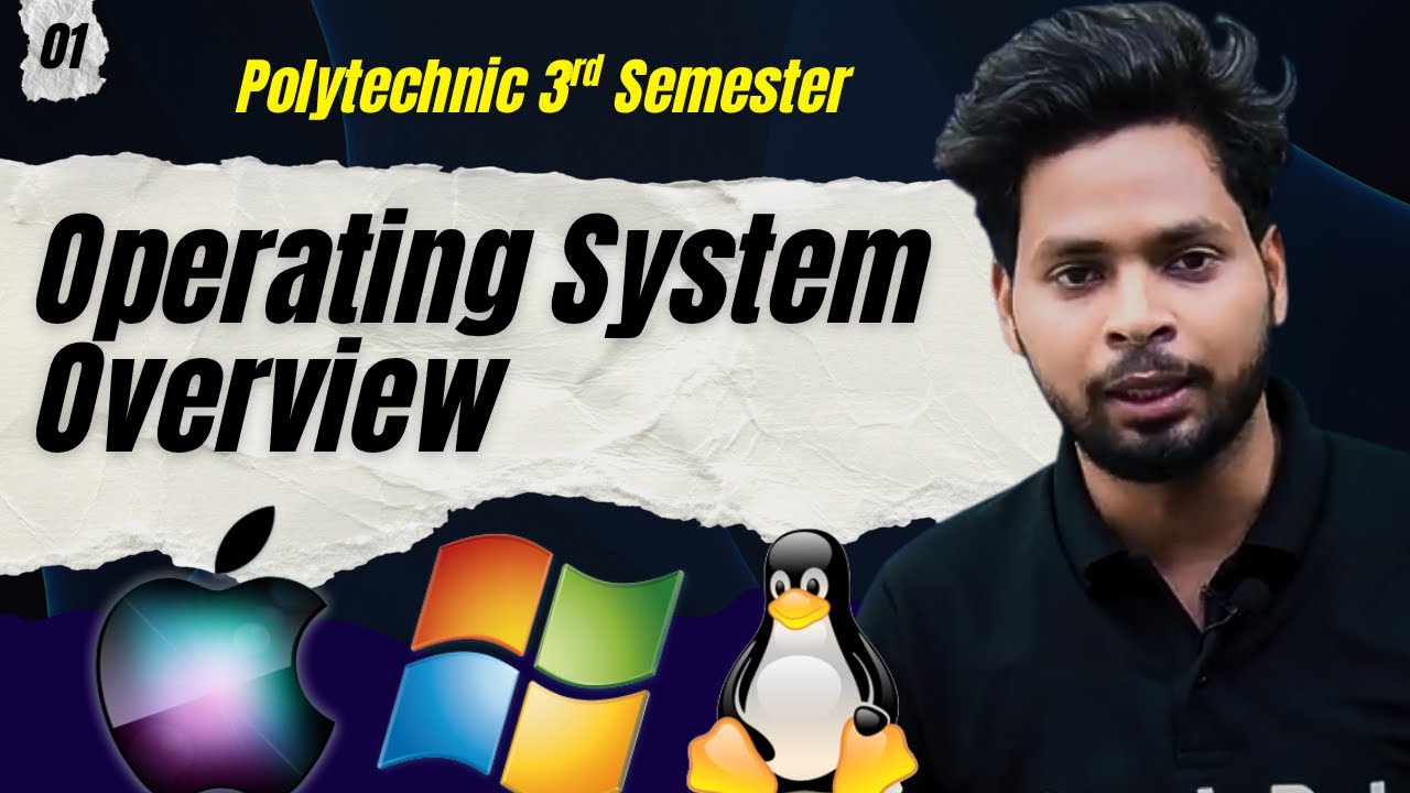 Operating System Polytechnic 3rd semester | Introduction of operating ...