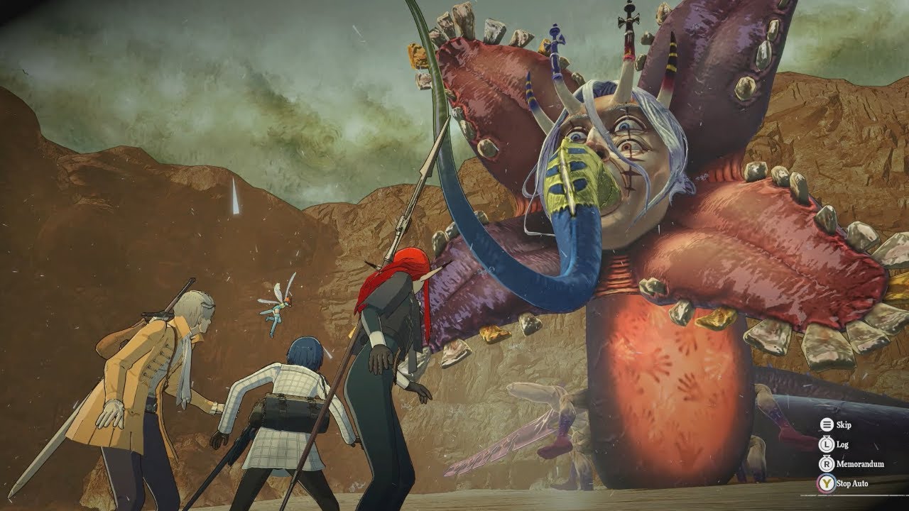 Metaphor ReFantazio - A Giant Human Sandworm Stands In Their Way (Xbox ...