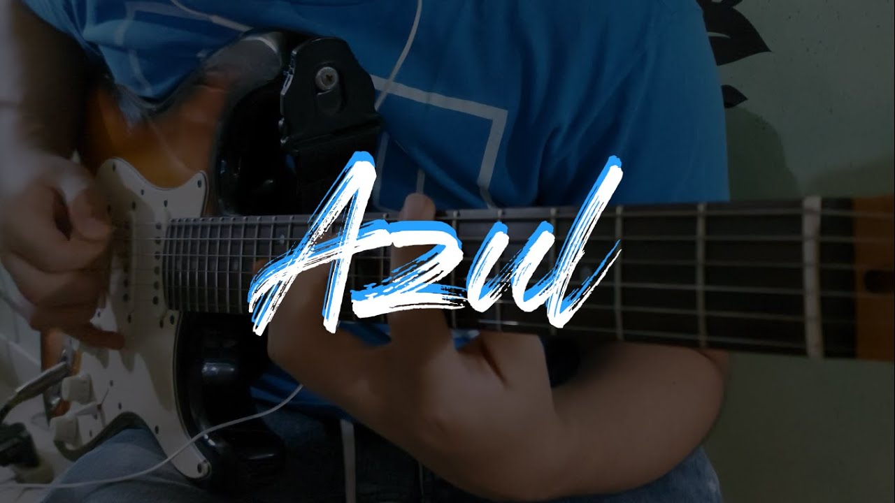 Azul - Cristian Castro | Guitar Cover - Diego Camargo - YouTube