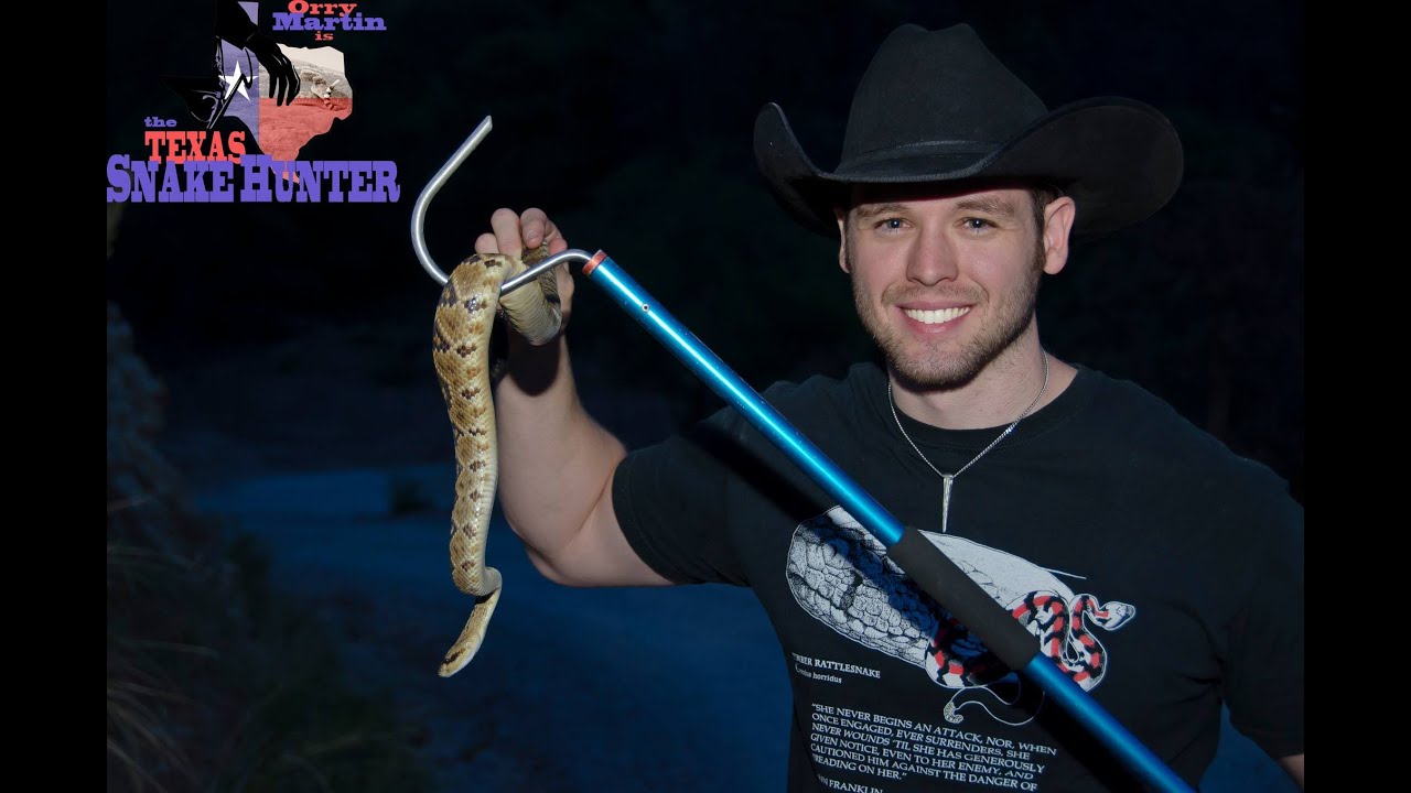 Orry Martin Texas Snake Hunter - YouTube