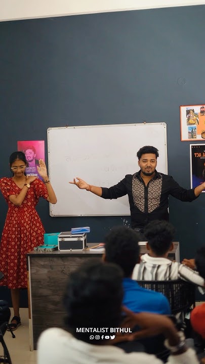 The Invisible Touch | Mentalism by mentalist bithul #mentalism #mindreader #mentalist #hypnosis ...