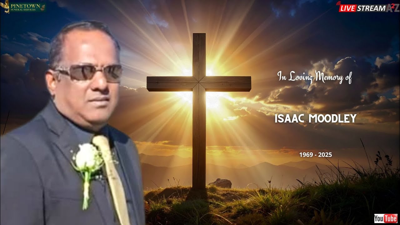 The Funeral Service of Isaac Moodley - YouTube