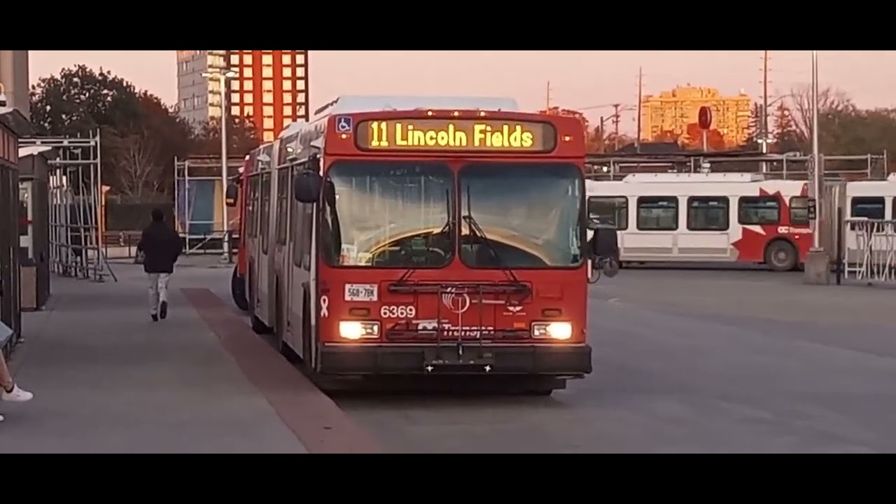 OC Transpo 2008 New Flyer Industries D60LF #6369 | 11 Lincoln Fields ...