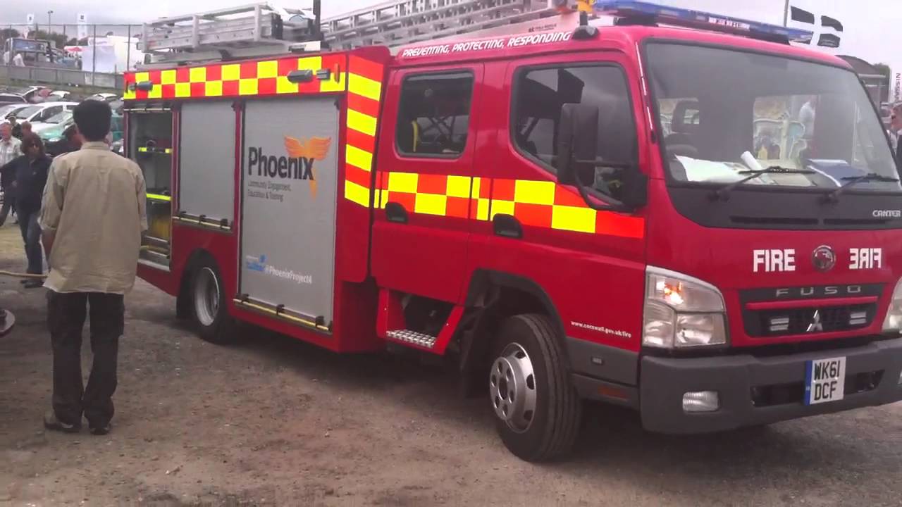 Cornwall Fire and Rescue Compact Fire Engine - Part 1 - YouTube
