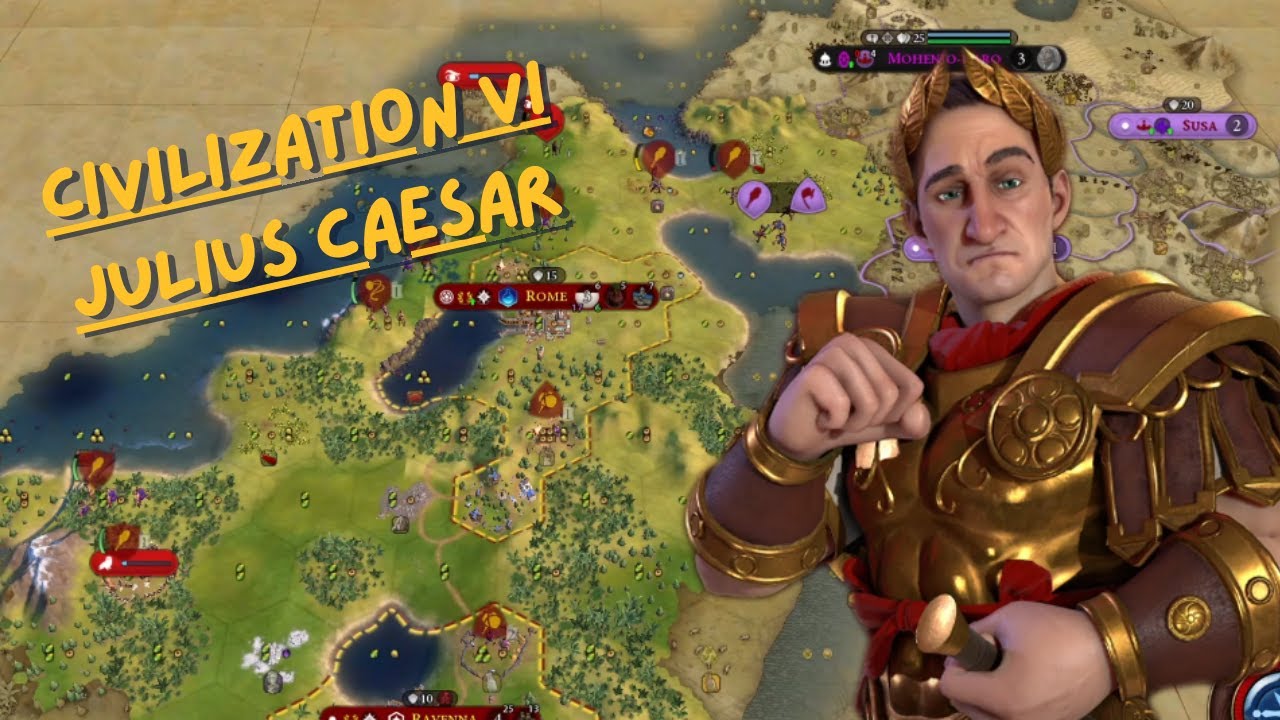 A Beginner's Guide to JULIUS CAESAR! [Civilization VI] - YouTube