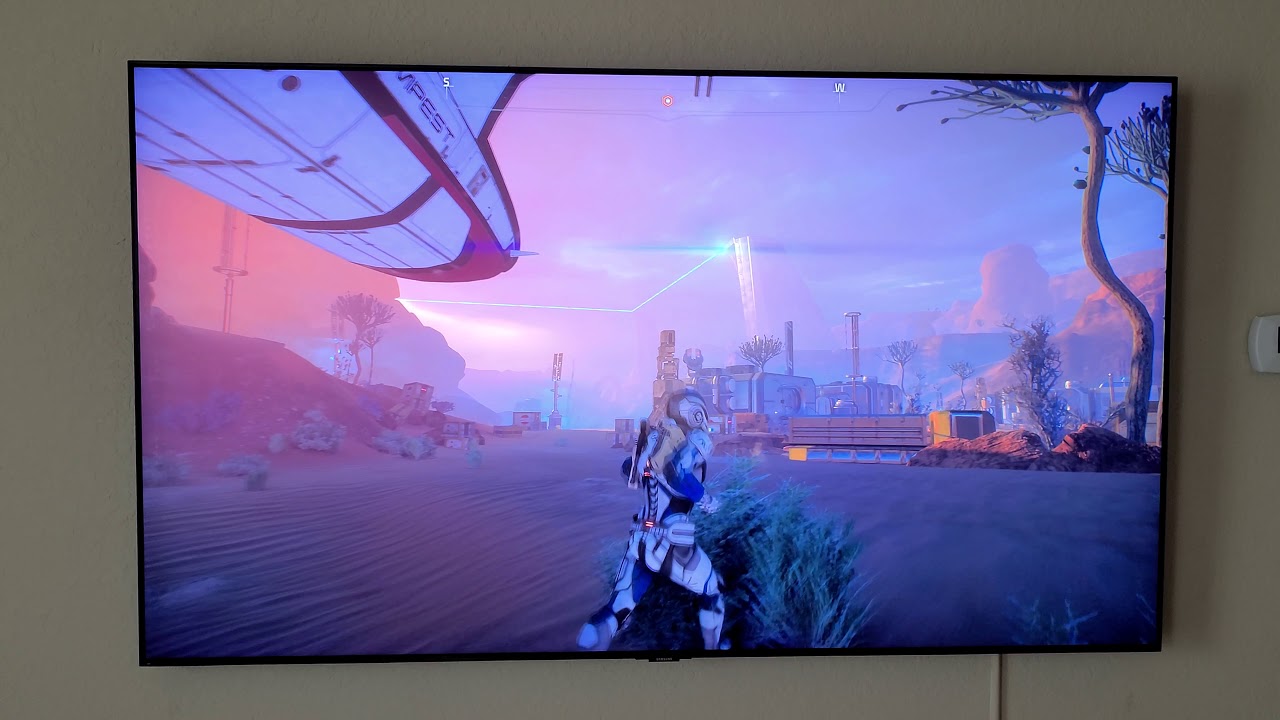 Samsung 65Q90T - Mass Effect 4K PS4 - YouTube