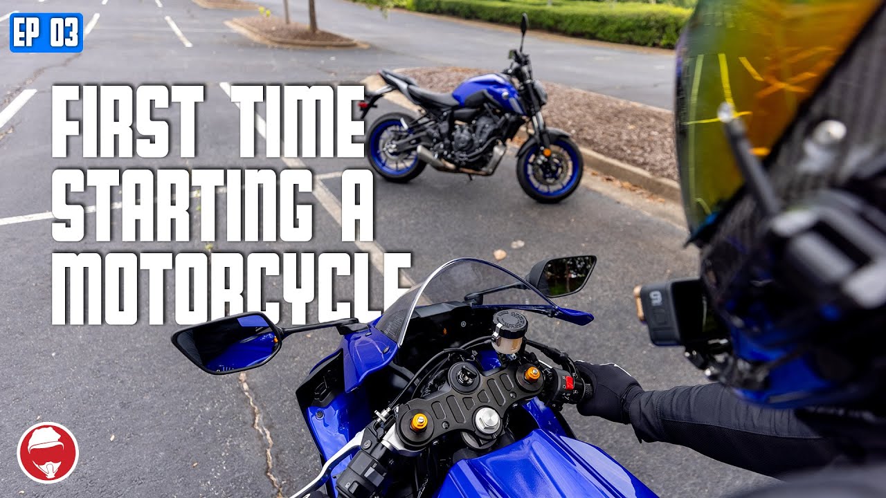 Starting a Yamaha R7 (or any bike) for the FIRST TIME!! | Learn to Ride ...
