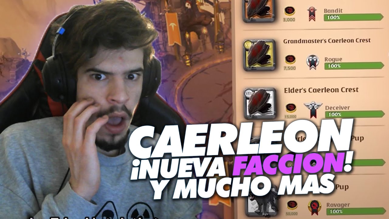 CAERLEON ¡NUEVA FACCIÓN Y MÁS! 🔥 Albion Online Español - YouTube
