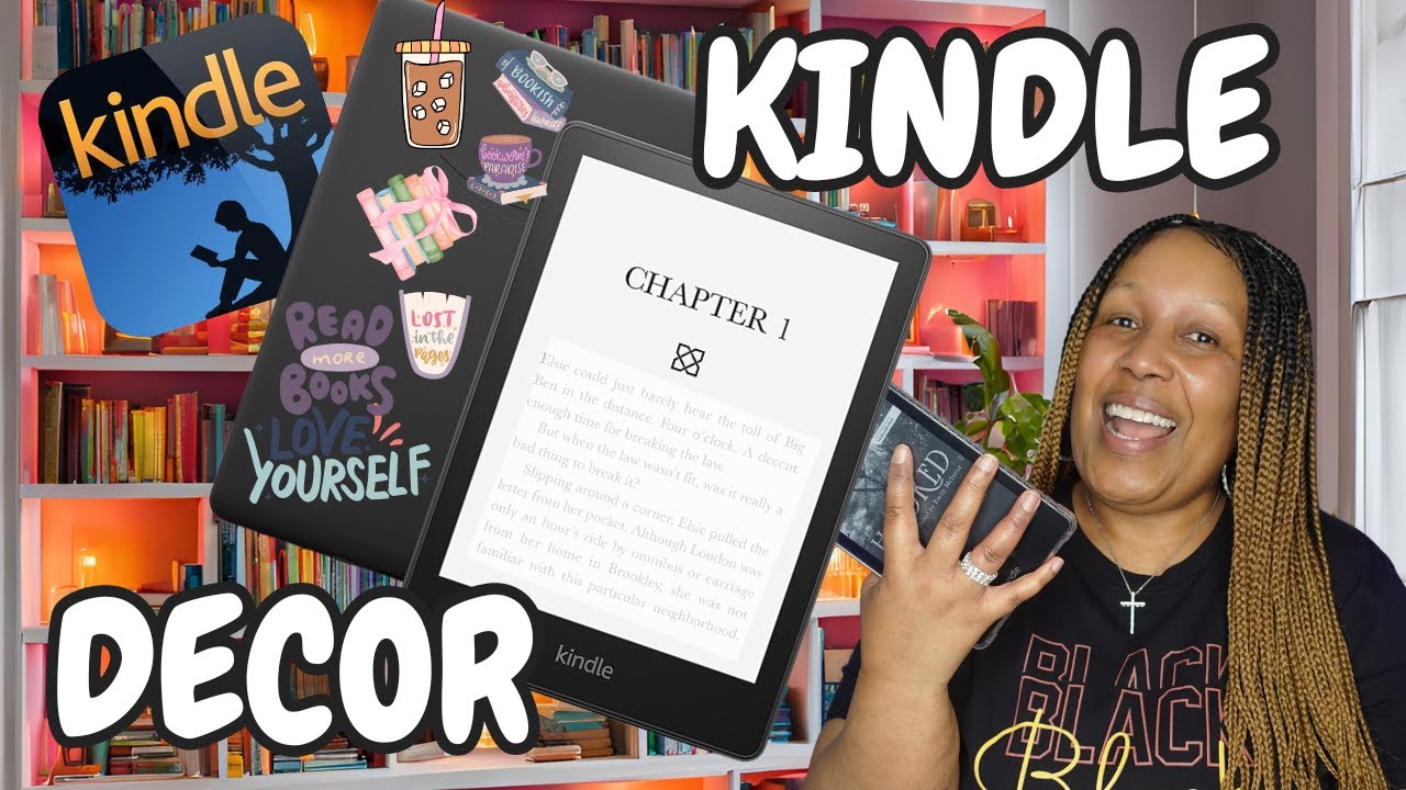 Decorate my Kindle with me! (Beginner Friendly) Stepping out the box ...