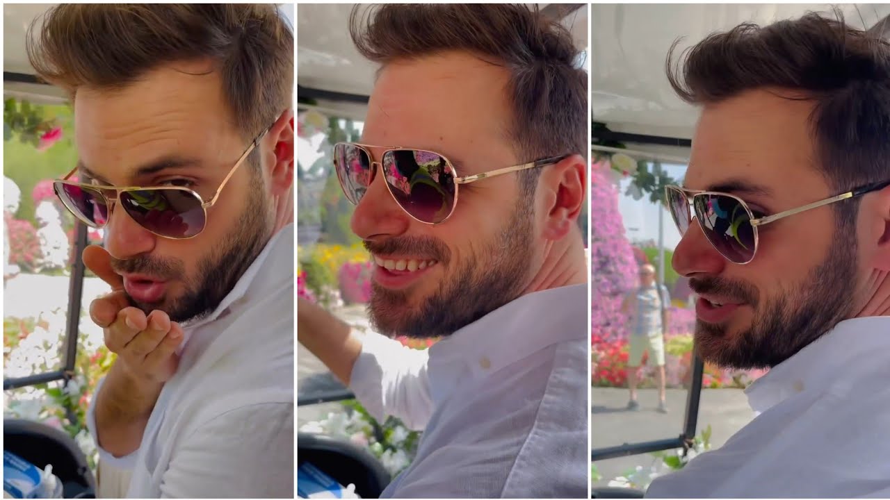 Stephen hauser enjoying flower city in Dubai and making it more ...