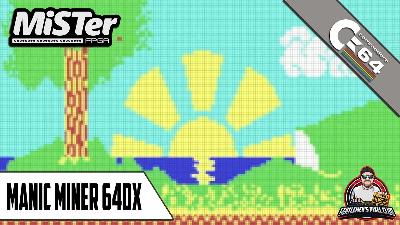 Manic Miner 64DX / MiSTer FPGA / Commodore 64 - YouTube