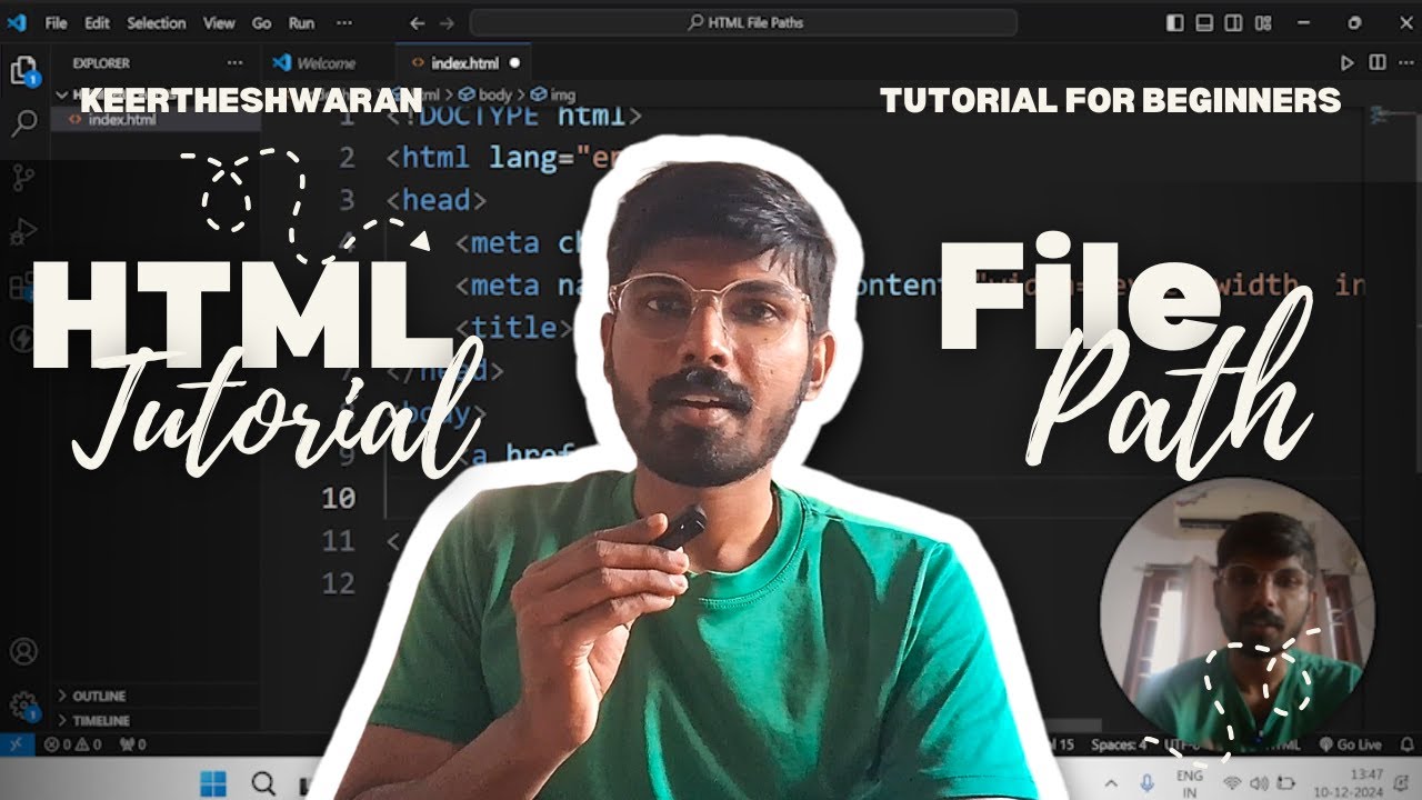 Html File Paths Html Tutorial For Beginners In Tamil Learnhtml Htmltutorial Education Youtube