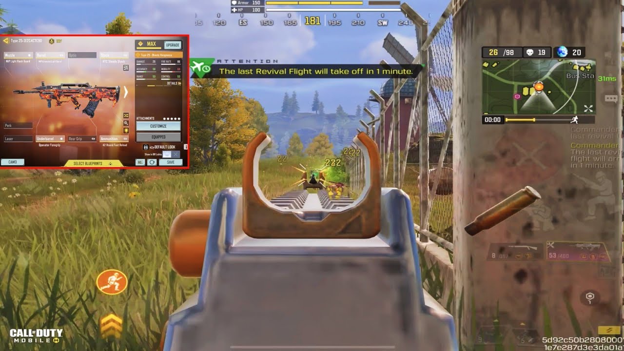 TYPE-25 killing so fast in CLOSE to MID RANGE 🤯 | Best TYPE-25 GUNSMITH in CODM BR - YouTube