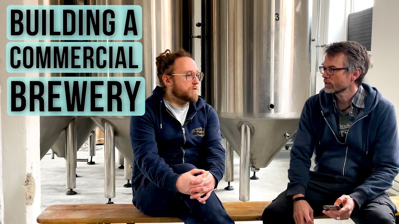 Tips for building a commercial brewery with Kasper Brewing Co. - YouTube
