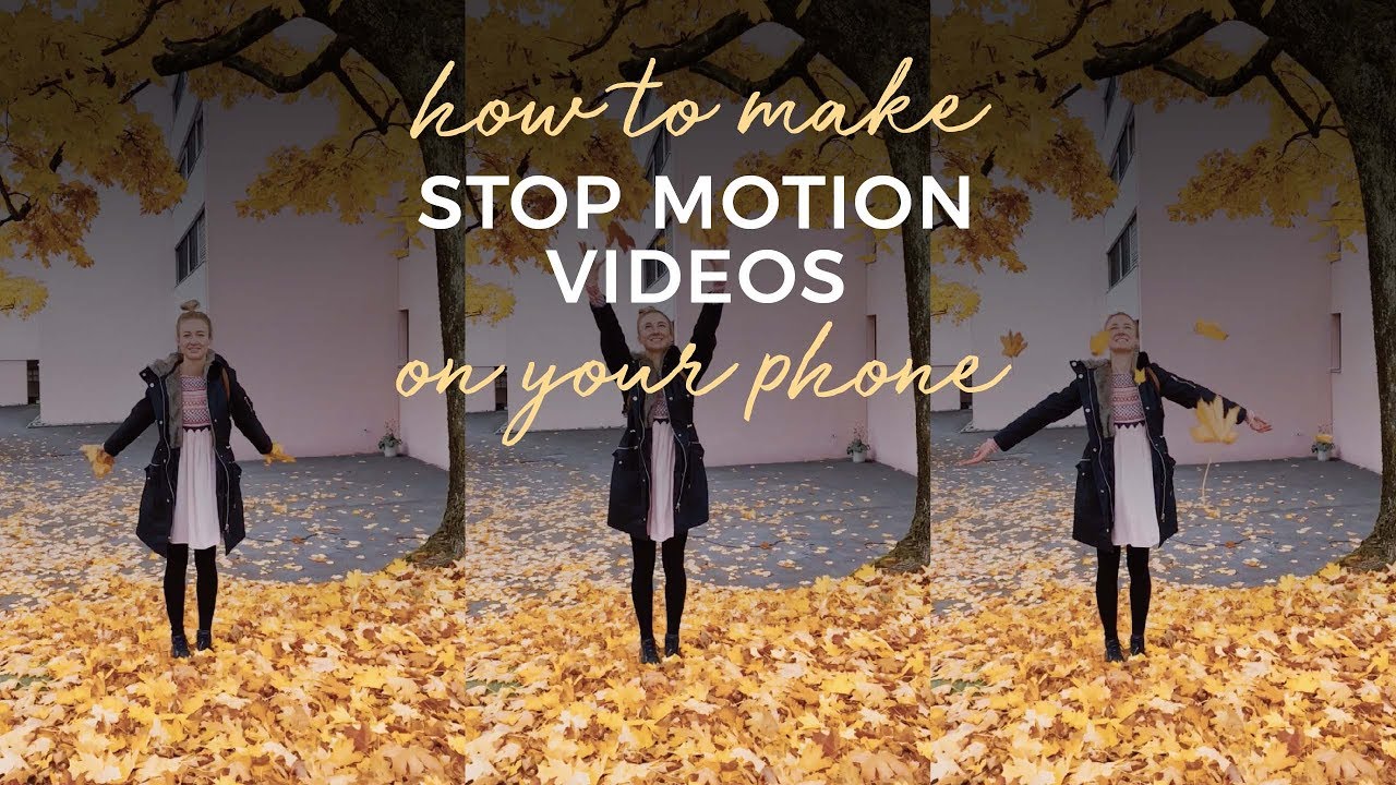 Make a Stop Motion Video in 2mins on your Phone - YouTube