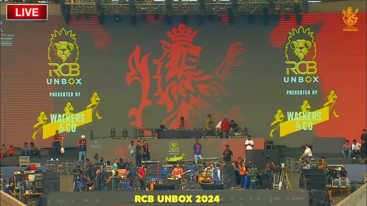 LIVE - RCB Unbox Event 2024 | RCB Unbox Event LIVE Streaming | RCB 2024 ...