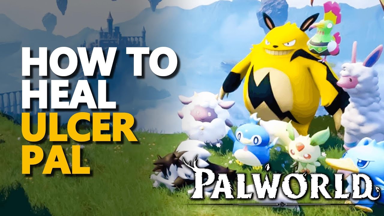 How to heal Ulcer Pal Palworld - YouTube