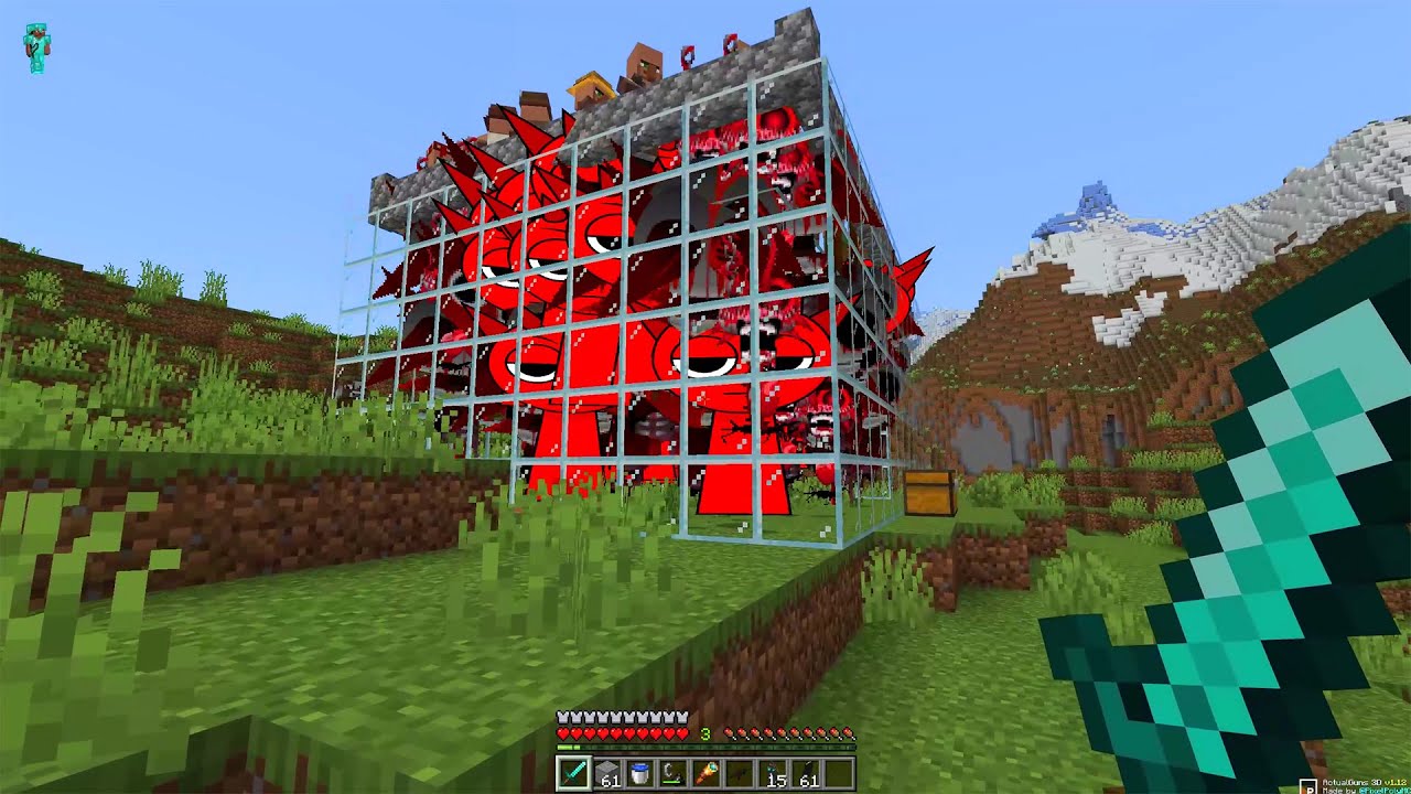 I Found Incredibox Sprunki Raddy in Minecraft - YouTube