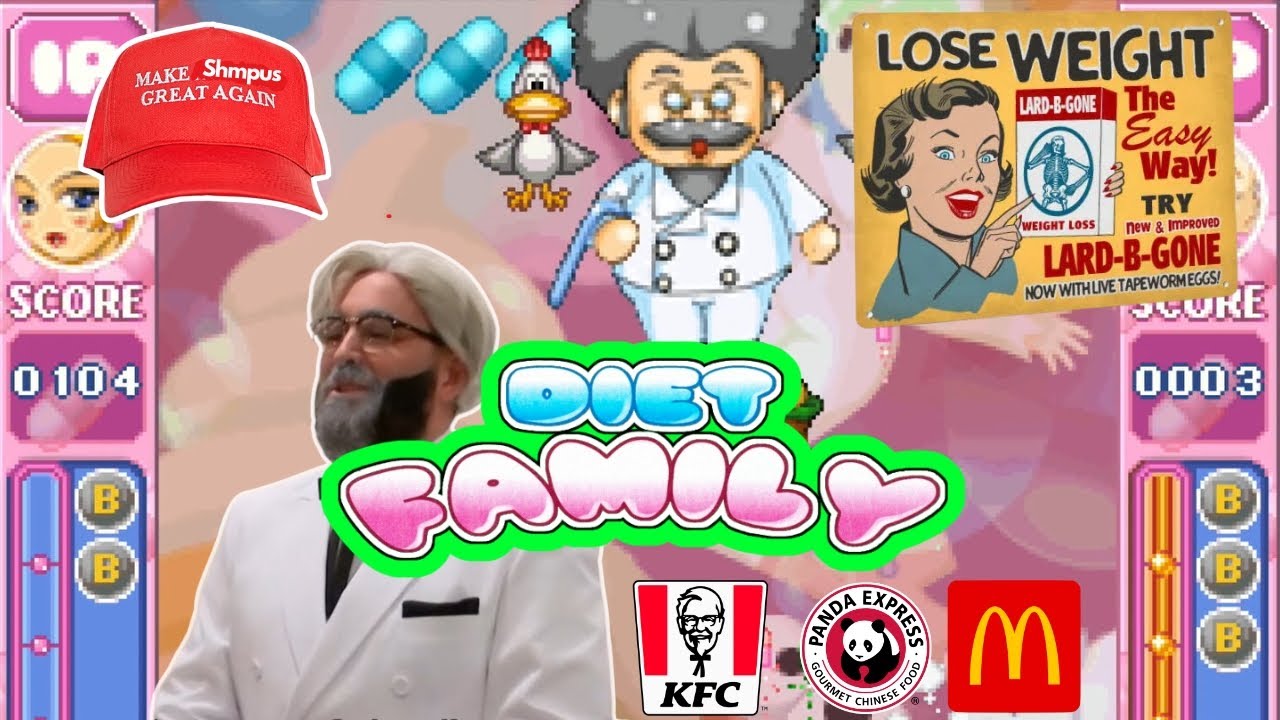 STRANGE! Diet Family ARCADE Game - Make Shmups Great Again! # ...