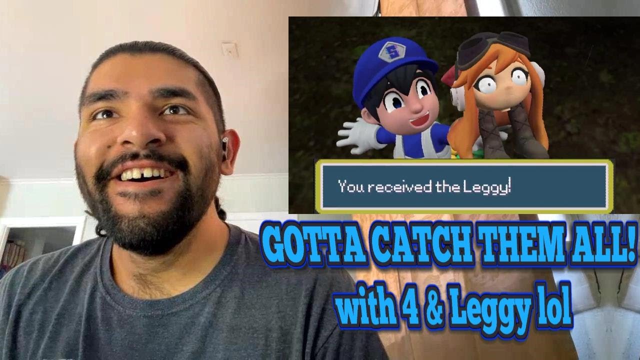 POKEMON BUT WITH MEMES WITH SMG4 AND LEGGY!!! - Meme Hunters REACTION ...